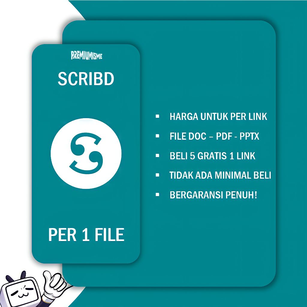 Jual SCRIBD PREMIUM | JASA DOWNLOAD | Shopee Indonesia