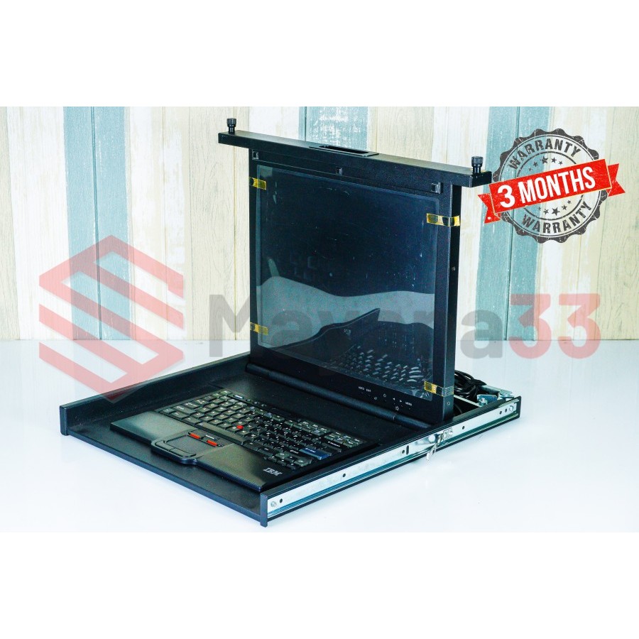 Jual LCD KVM 17 Inch Merk IBM 03N7012 7316-Tf3 1u Rack Mount Flat Panel ...