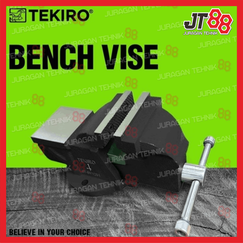 Jual TEKIRO Bench Vise Steel / Catok Meja / Ragum 8" 8in 8 in 8 inch ...