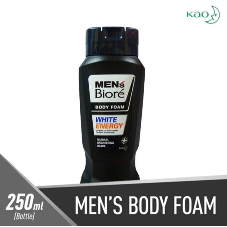 Jual Men's Biore Body Foam White Energy // Sabun Mandi Cair Pria 250 ml ...