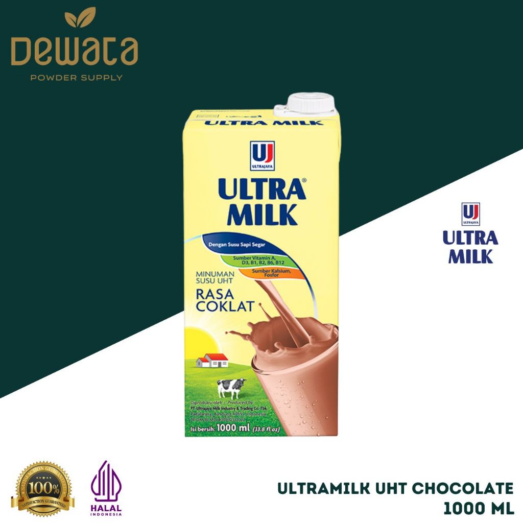 Jual Ultra Milk Coklat 1000 ml | Shopee Indonesia