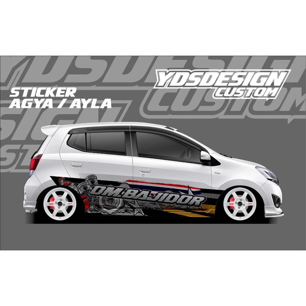 Jual stiker cutom 1000 ichaa | Shopee Indonesia