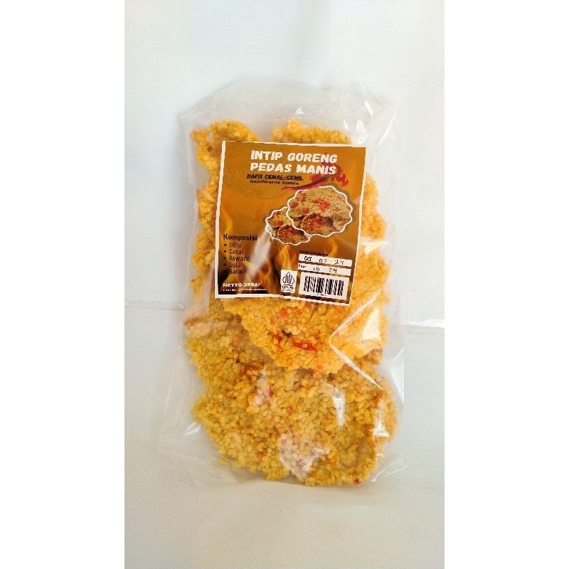 Jual INTIP GORENG PEDAS MANIS 200gr | INTIP GORENG PEDAS MANIS 200gr ...