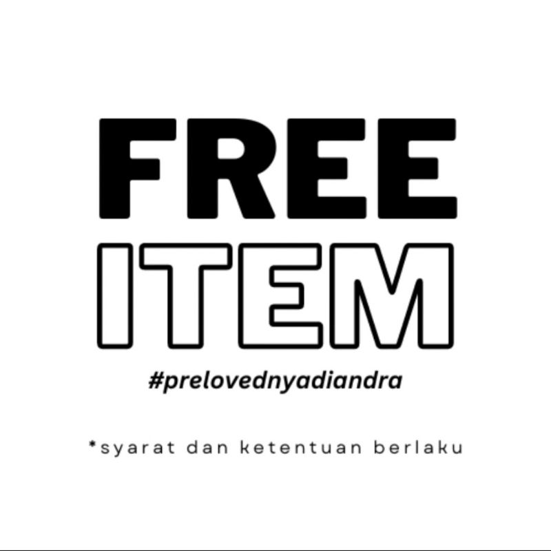 Jual FREE ITEM (WAJIB BACA DESKRIPSI) | Shopee Indonesia