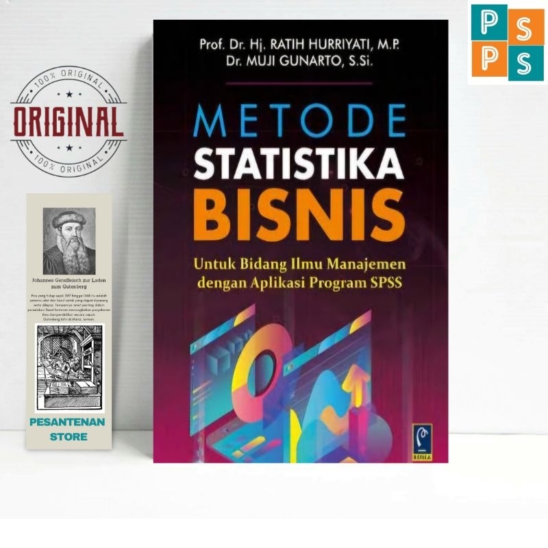 Jual Buku Metode Statistika Bisnis untuk Bidang Ilmu Manajemen Dengan Aplikasi Program SPSS ...