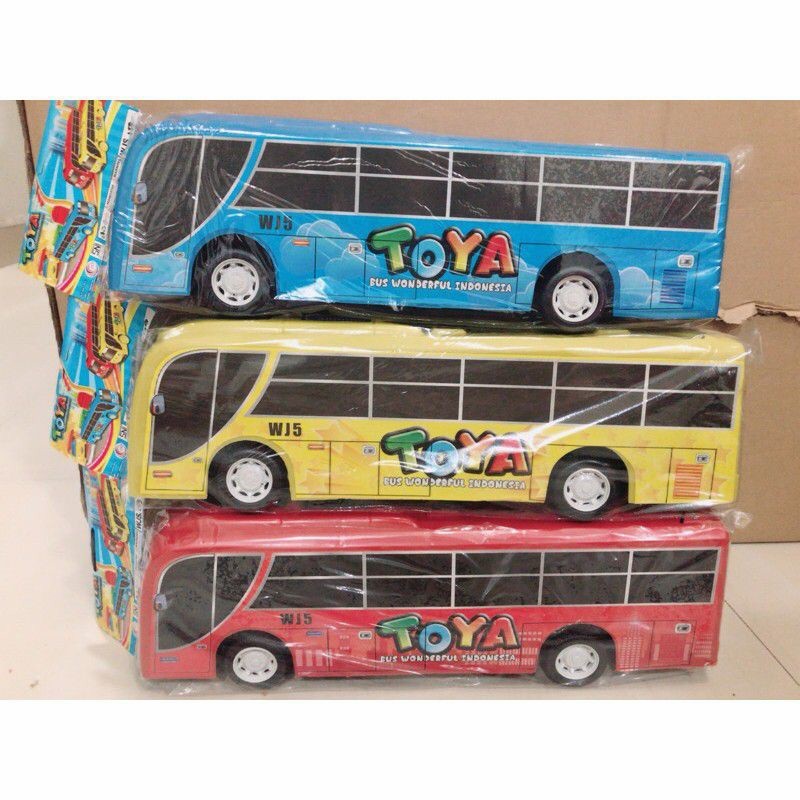 Jual Mainan Bus Toya Besar / The Little Bus Toya Besar Panjang WJS 159 ...
