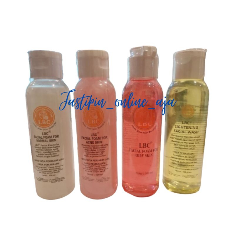 Jual Facial Wash LBC (Acne, Normal, Oily) | Shopee Indonesia