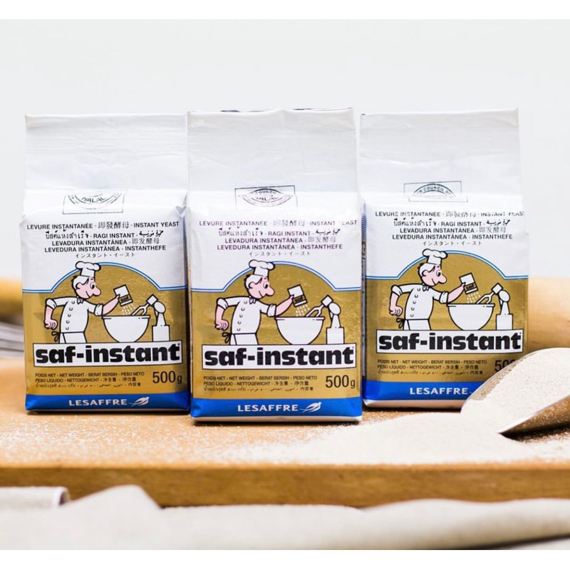 Jual ragi saf isntant 500 gram / yeast saf-instant 500 Gram | Shopee ...