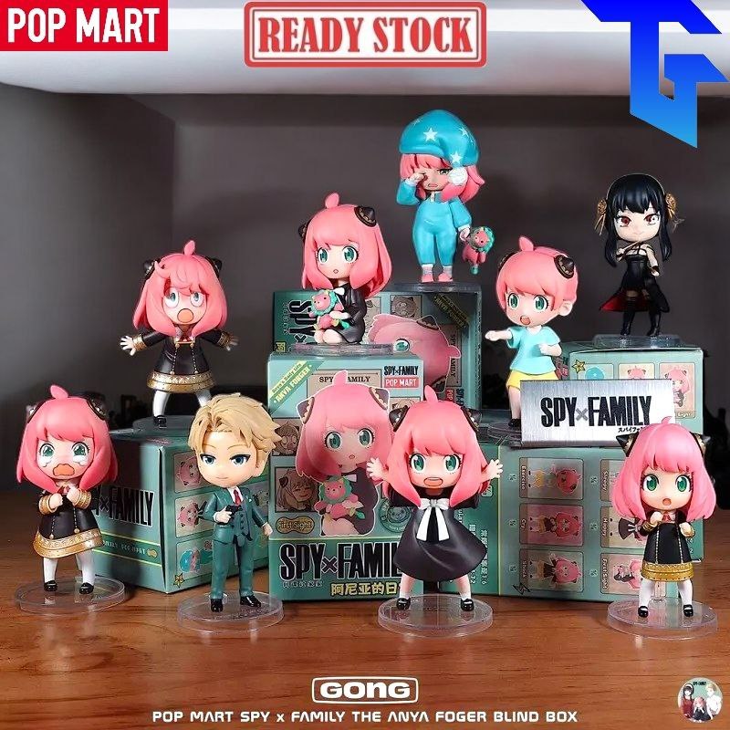 Jual POP MART x GONG - SPY x FAMILY Anya's Daily Life Series Blind Box Figure Anya Forger ...