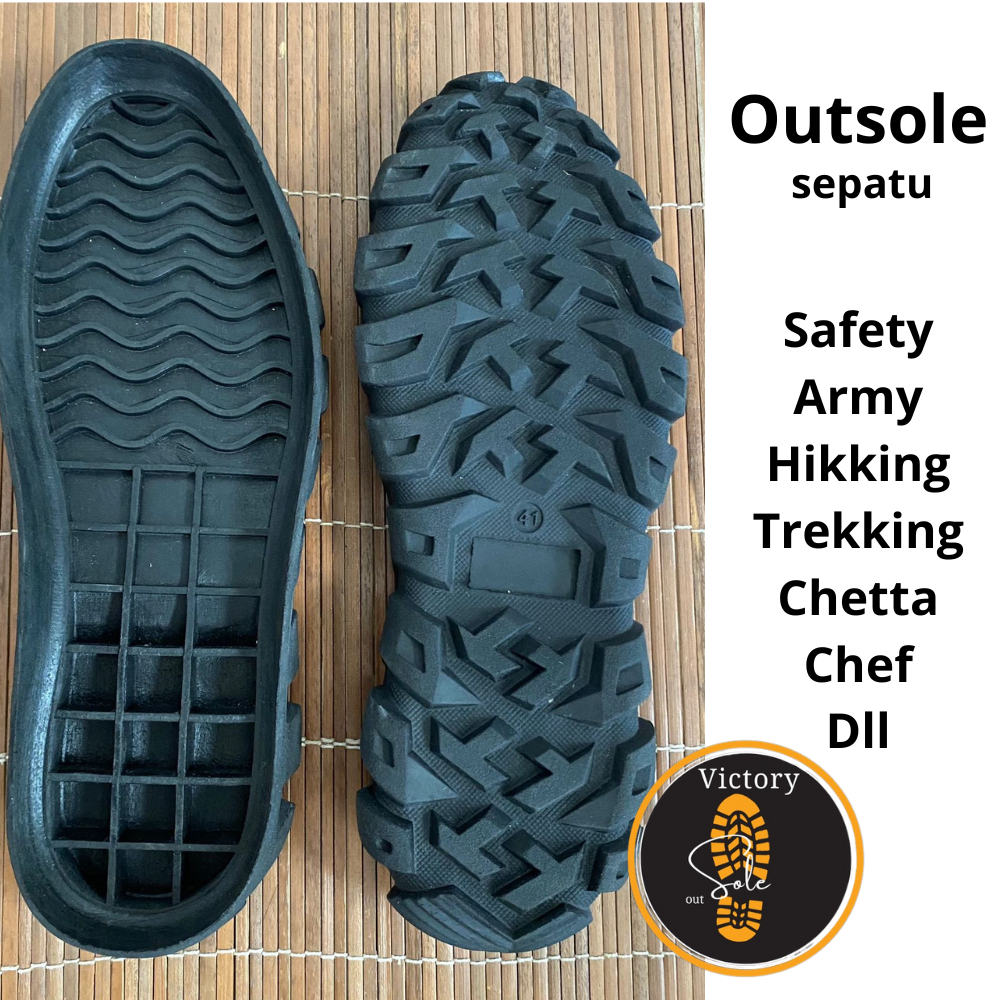 Jual Outsol karet sol sepatu alas sepatu sepatu safety pdl boots King ...