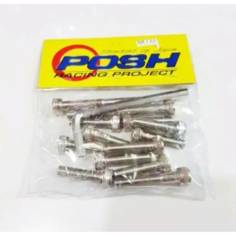 Jual Baut blok mesin MIO baut cvt blok mesin MIO full set Free Kunici L ...
