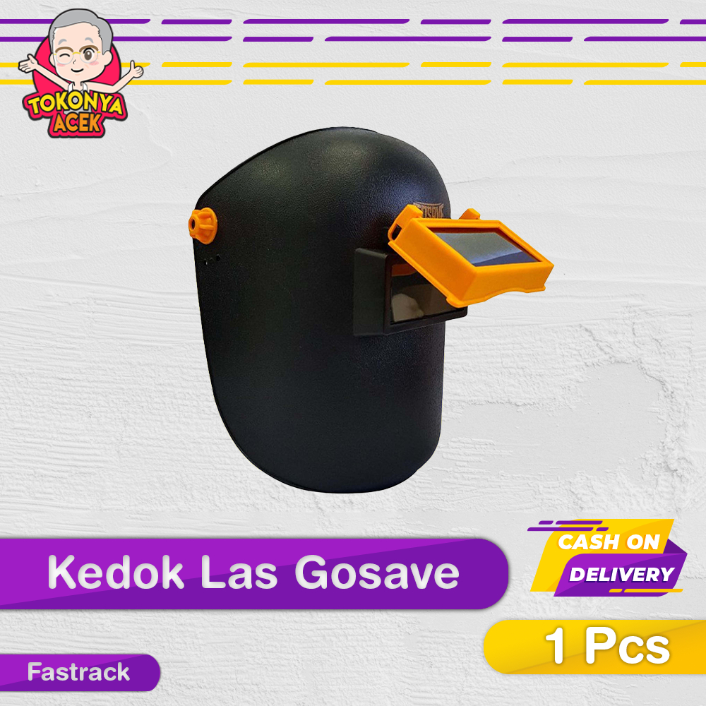 Jual Topeng Kedok Las Model Putar / Welding Helmet Adjustable Gosave ...