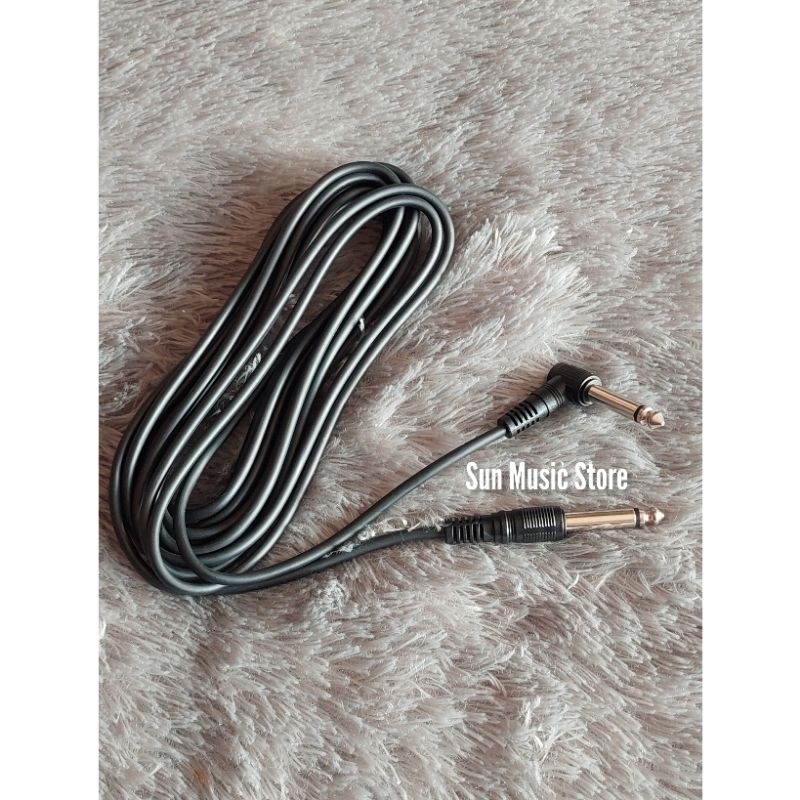 Jual Kabel Jack Gitar Bass dan Keyboard - Kabel Jack Gitar 5 Meter ...
