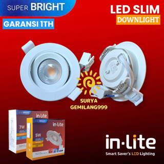 Jual INLITE - Lampu Downlight Spotlight 3WATT/5WATT/7WATT/9WATT INDC236 | Shopee Indonesia