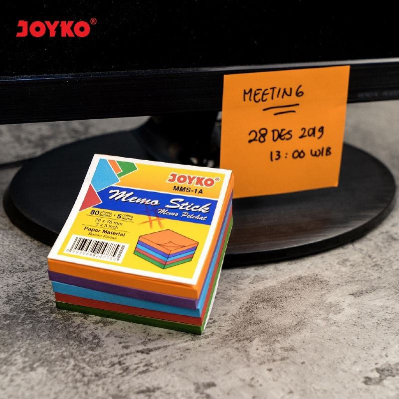 Jual Memo Stick / Sticky Note / Kertas MemoTempel Joyko MMS-1A | Shopee ...
