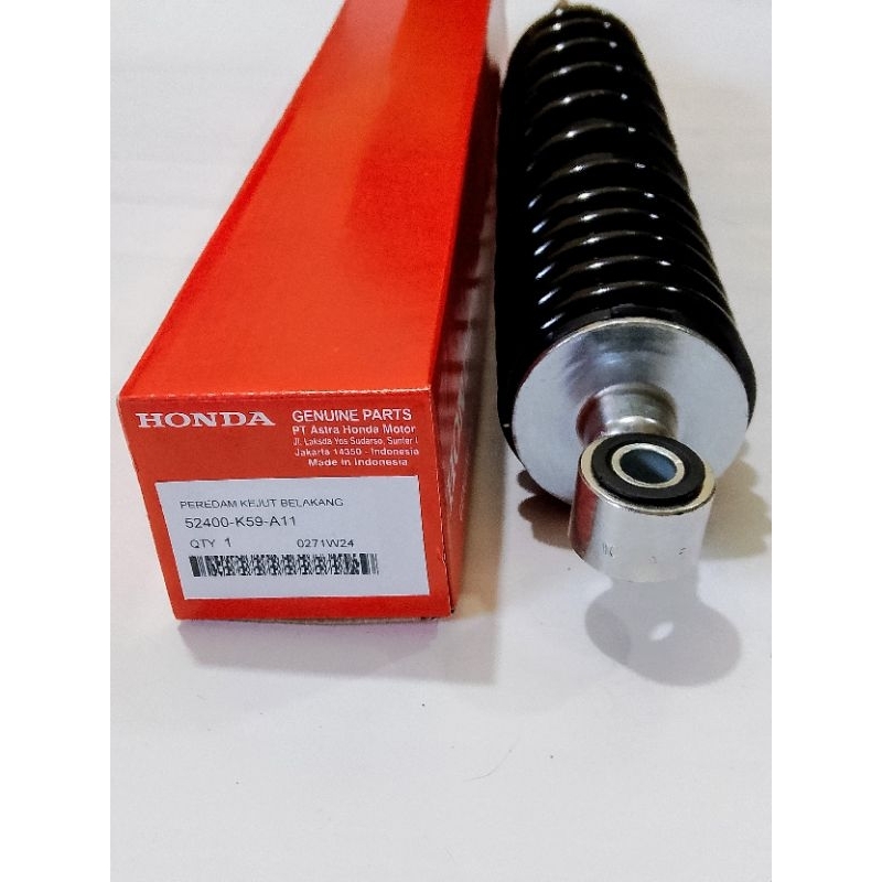 Jual SHOCKBREAKER BELAKANG/PEREDAM KEJUT (K59) VARIO 125/150 ESP HITAM 35CM | Shopee Indonesia