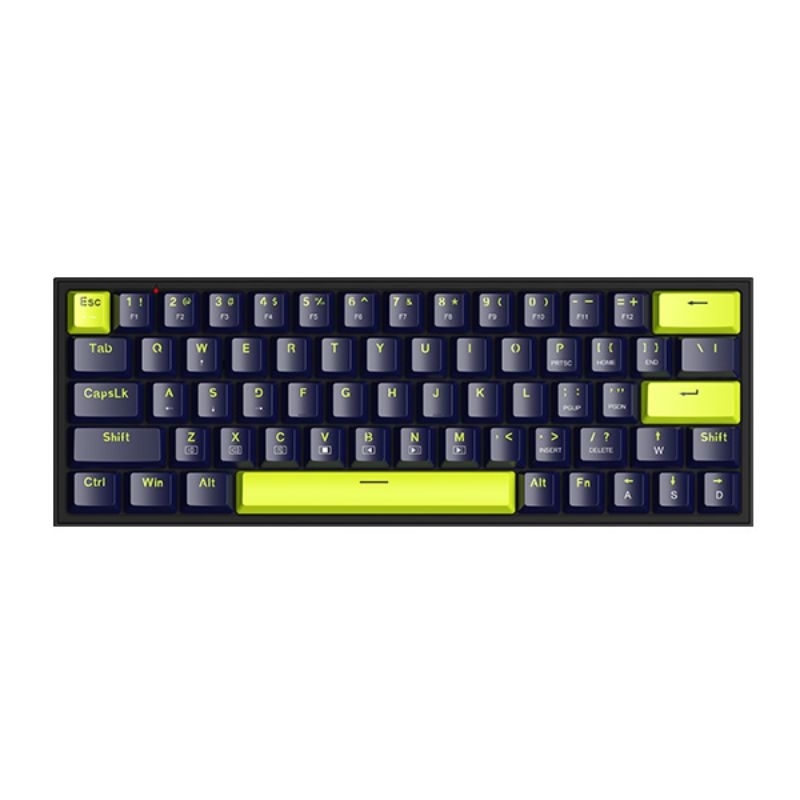 Jual GAMEN Titan V Lite Keyboard Gaming Mechanical 60% Layout ...