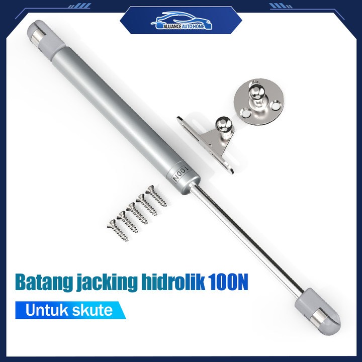 Jual 100N Engsel Hidrolik Gas Spring 15Kg Engsel Pintu Atas Dapur ...