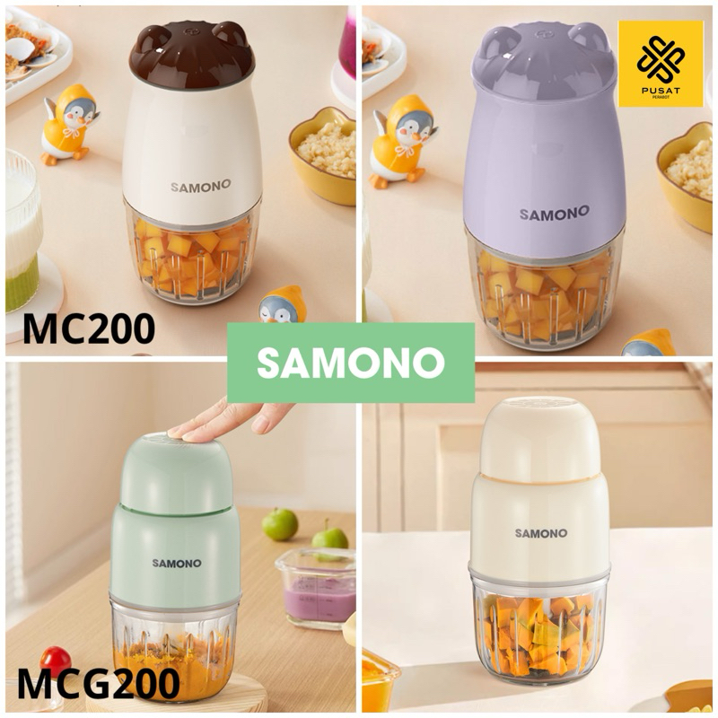 Jual SAMONO Food Processor Food Chopper SW MC200 MCG200 300ml Mesin ...