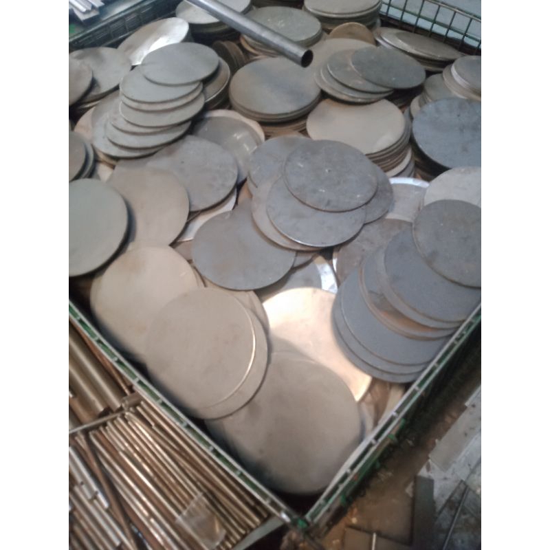 Jual Besi plat bulat plenas ukuran 19cm x tebal 3.5mm | Shopee Indonesia