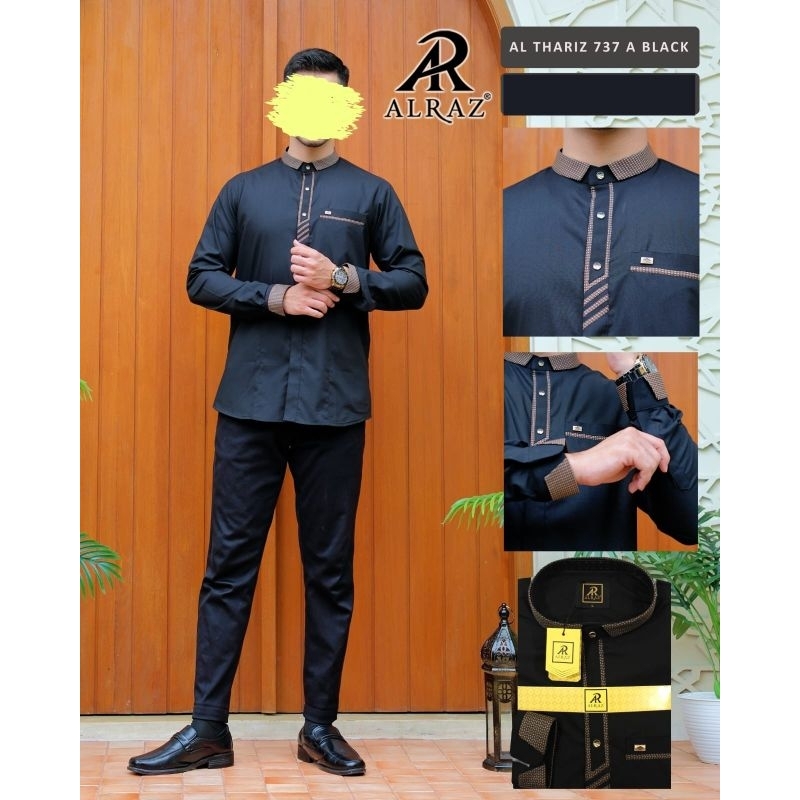 Jual Koko Al Raz Hitam Terbaru koko Alraz AL THARIZ Kemko | Shopee ...