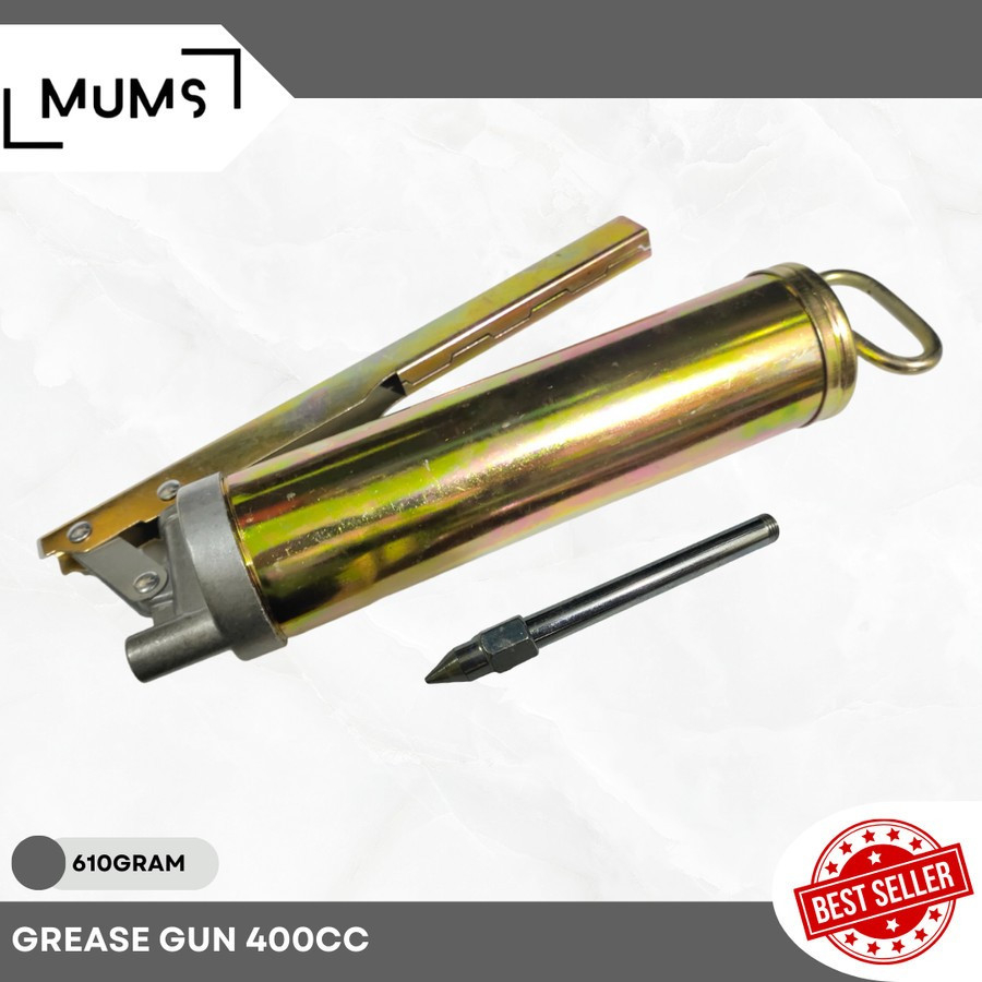 Jual Grease Gun Oil 400cc Pompa Oli Minyak Gomok Gemuk Stempet Tangan ...