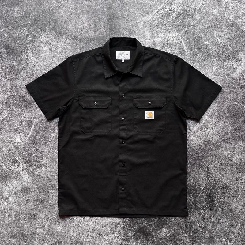 Jual CARHARTT S/S MASTER SHIRT BLACK | Shopee Indonesia