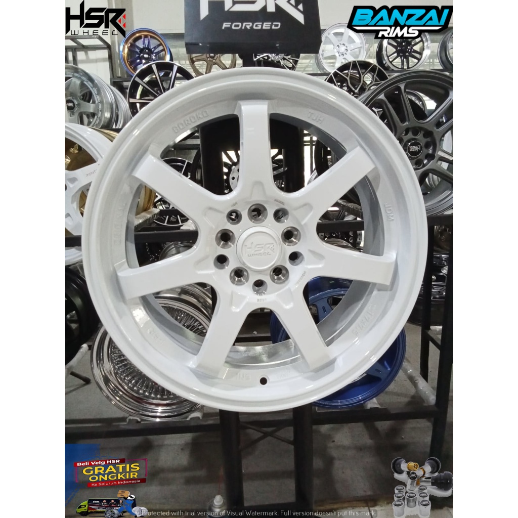 Jual Velg Racing Ring 17 Untuk Mobil Innova Rush Sienta Terios Ertiga Apv Xpander Hsr Tjh Model ...