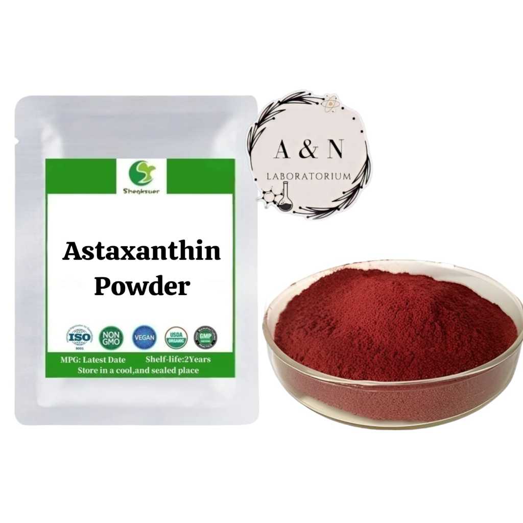 Jual Enzim Astaxanthin Enzym Astaxanthin / Bubuk Astaxanthin Powder ...