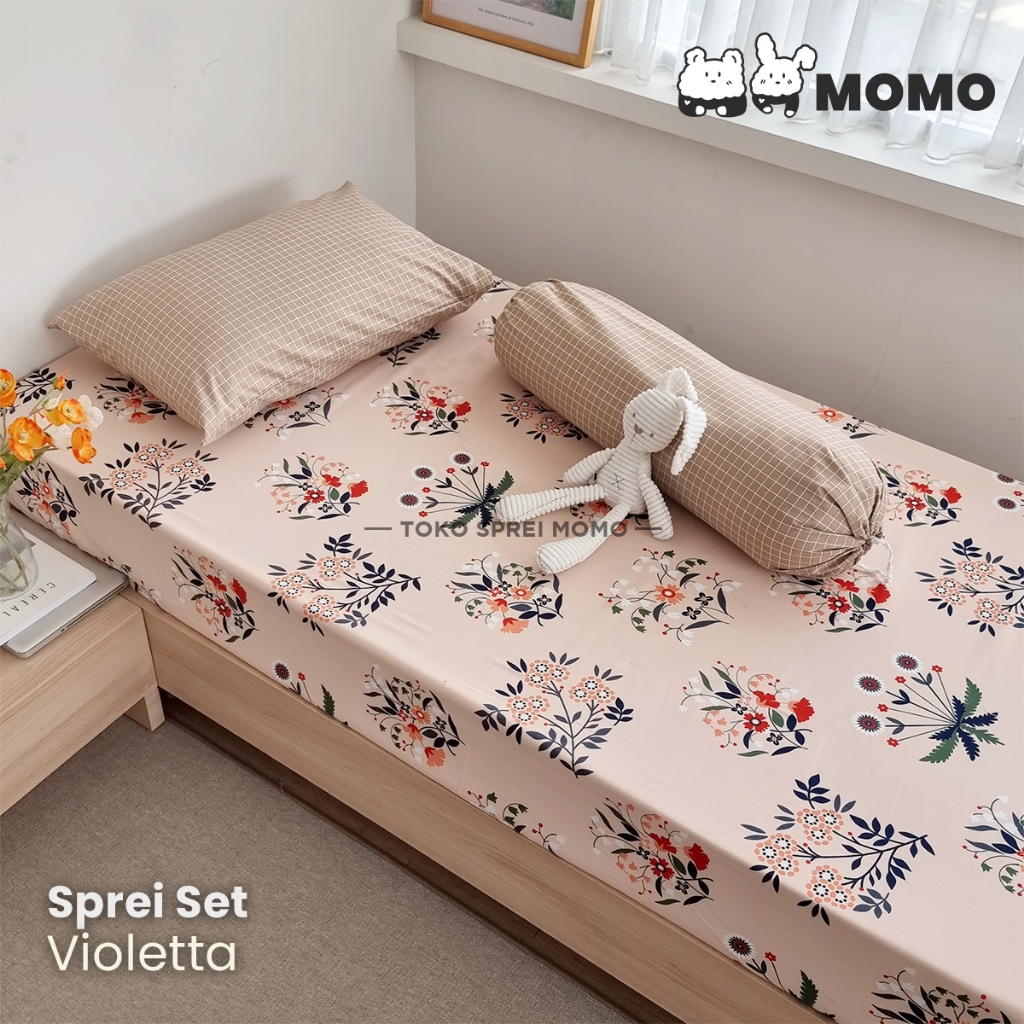 Jual Sprei Motif Bunga Seri 2 Ukuran 90, 100, 120 x 200 - Microtex ...