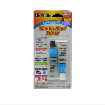Jual Devcon S-5 Plastic Steel Epoxy - Lem Besi Plastik Epoxy | Shopee ...