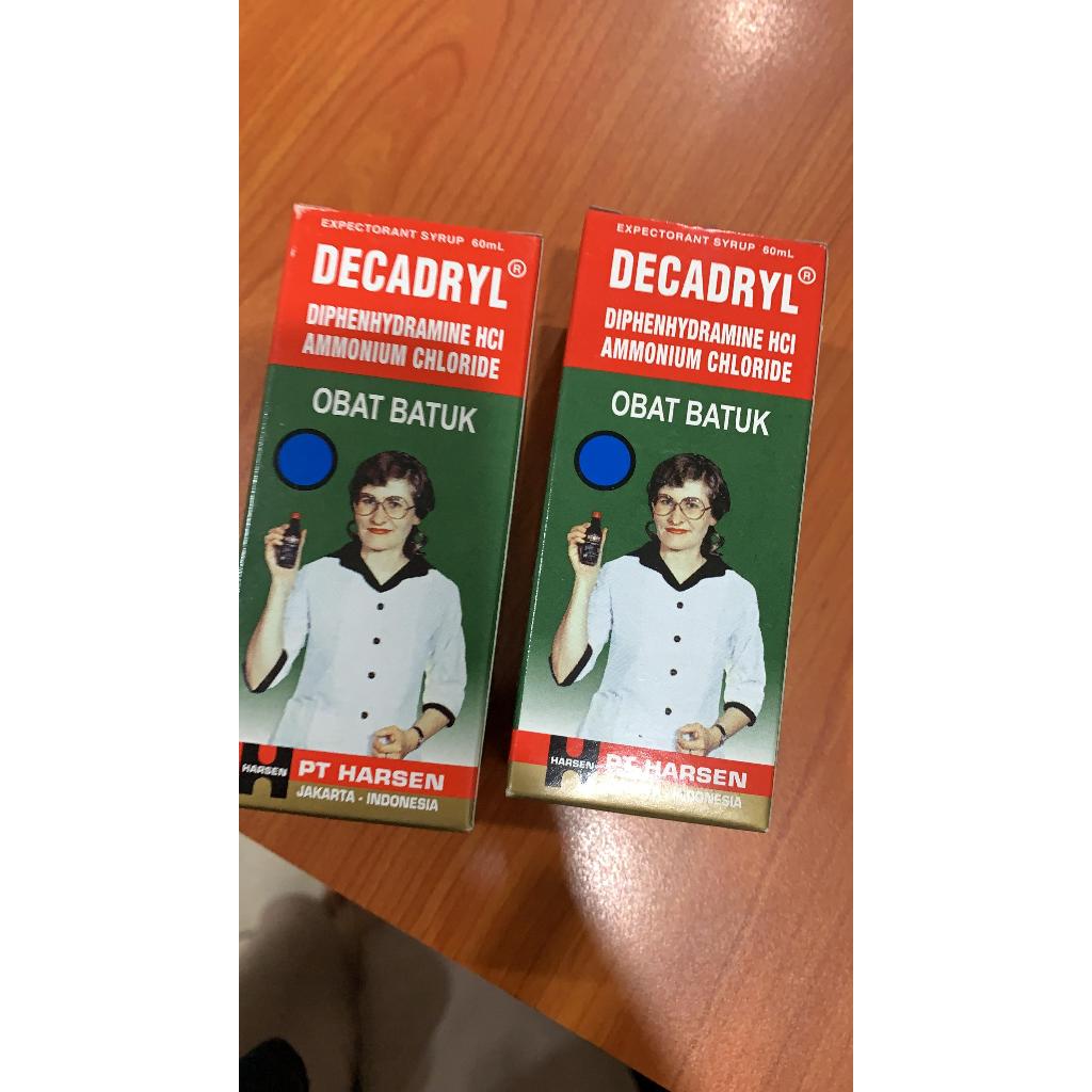 Jual DECADRYL EKSPEKTORAN SIRUP 60 ML | Shopee Indonesia