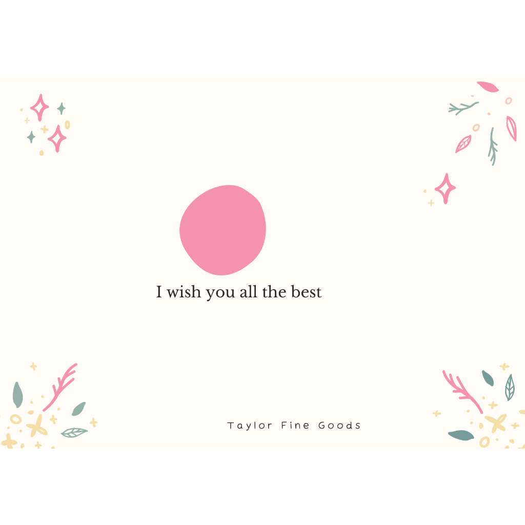 Jual TFG Taylor Fine Goods Greeting Card Free Wedding Gift Corporate ...