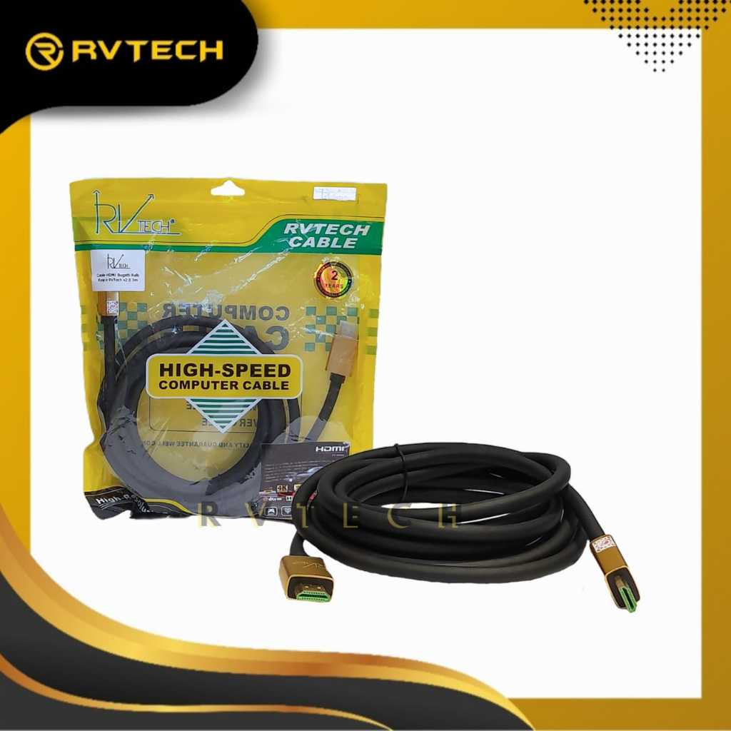 Jual Cable HDMI Bugatti Rolls Royce 3M RVTech | Shopee Indonesia