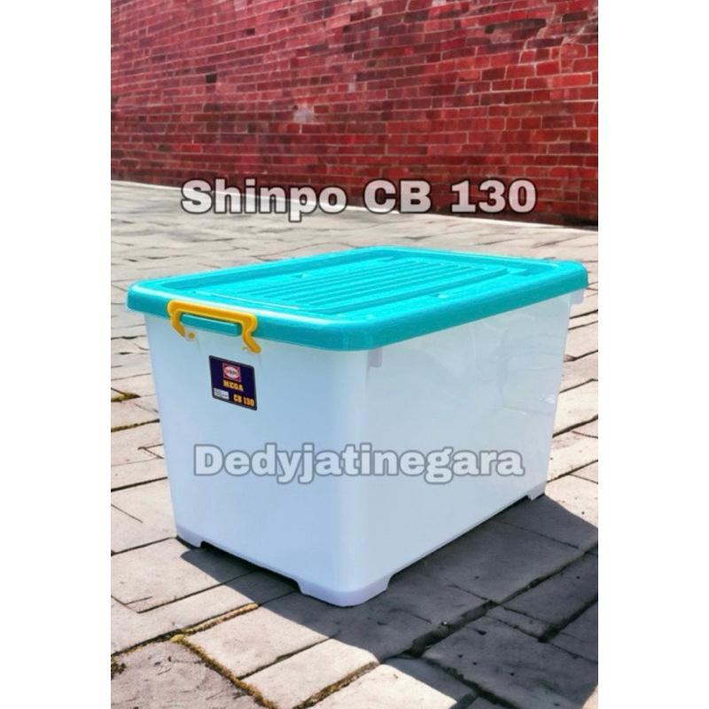 Jual SHINPO - CONTAINER BOX CB 130 LITER / KOTAK PENYIMPANAN / MEGA 130 ...
