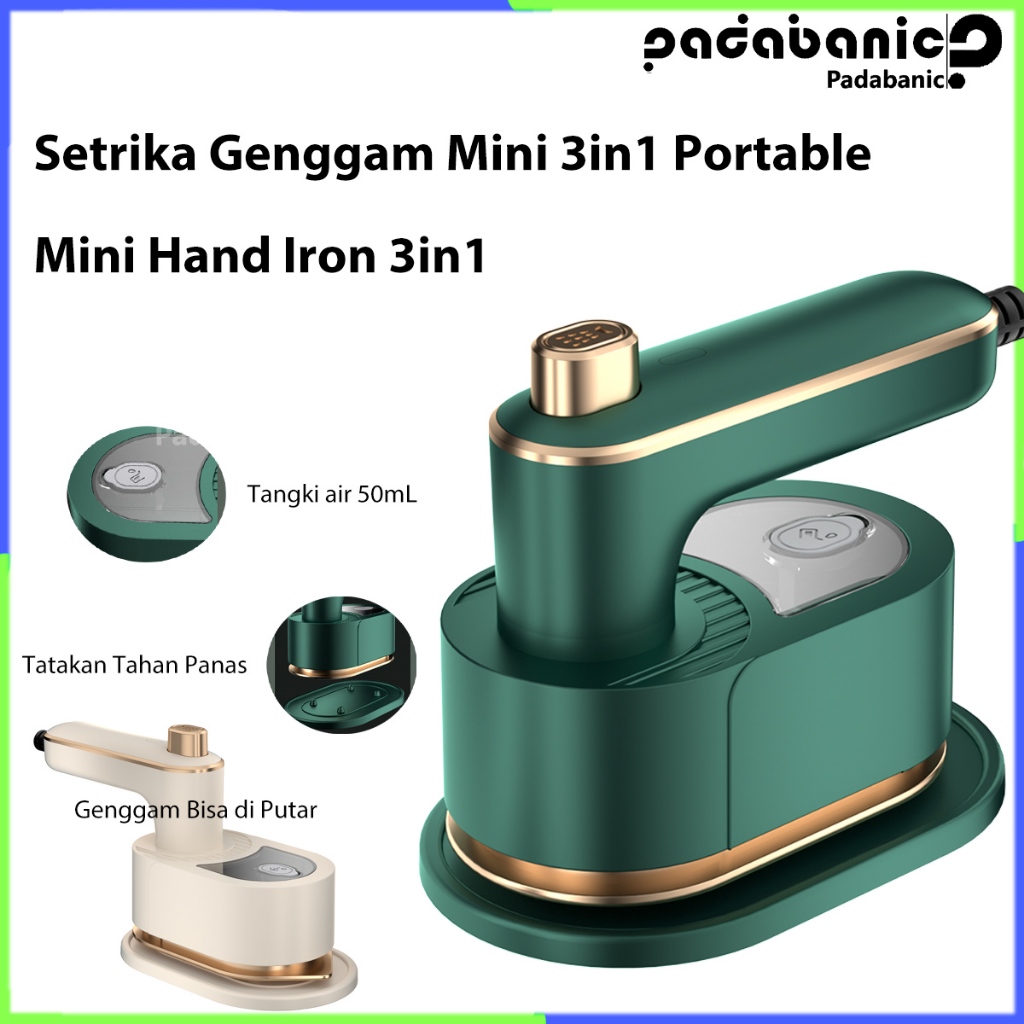 Jual Setrika Mini Uap 3in1 Portable Hemat Energi | Setrika Listrik Mini ...
