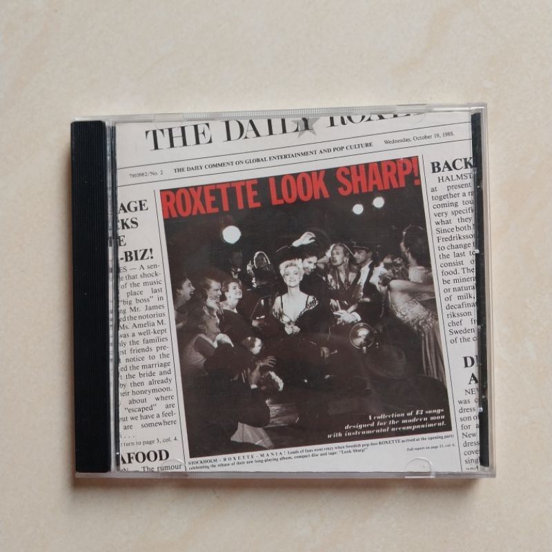 Jual CD ROXETTE ALBUM LOOK SHARP ( IMPORT ) | Shopee Indonesia