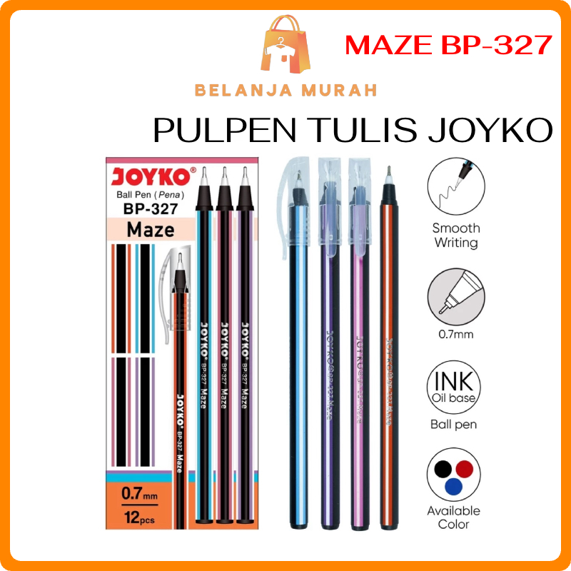 Jual BEM - ATK019 BOLPEN / BOLPOIN / PULPEN JOYKO MAE BP-327 0.7MM ...