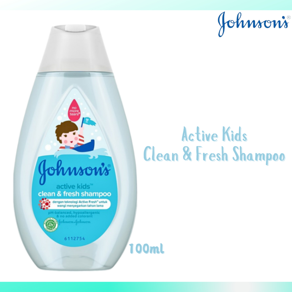 Jual Johnson Shampoo Clean and Fresh 100ml/Shampoo Bayi | Shopee Indonesia