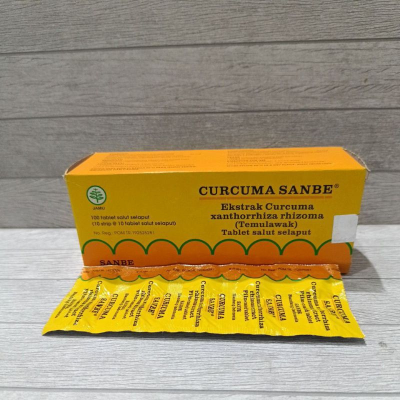 Jual Curcuma Sanbe Tablet (jual perstrip) | Shopee Indonesia