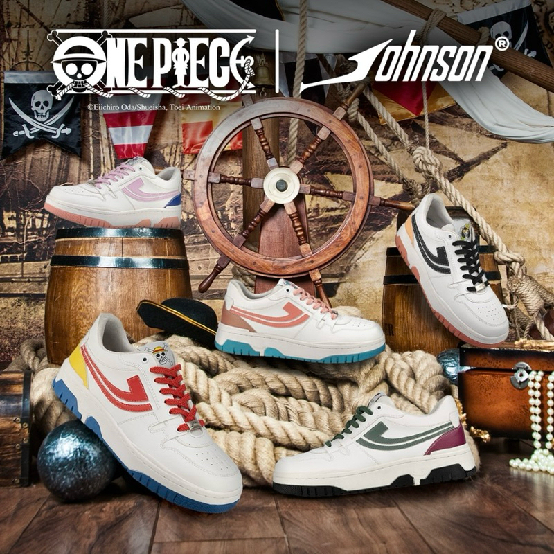 Jual [ORIGINAL 100% MURAH] JOHNSON - Sepatu JOHNSON X ONE PIECE NAKAMA ...