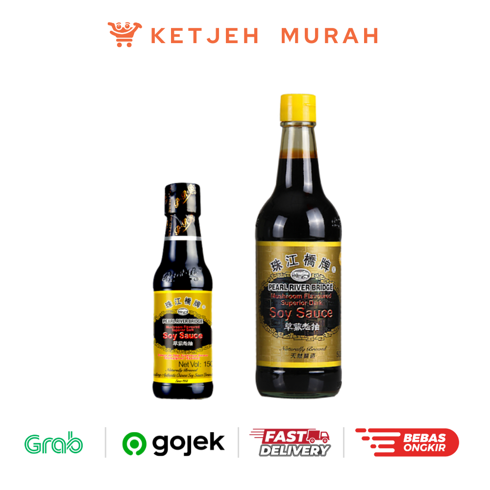Jual Pearl River Bridge Mushroom Soy Sauce Lao Chou / Kecap Hitam Jamur ...