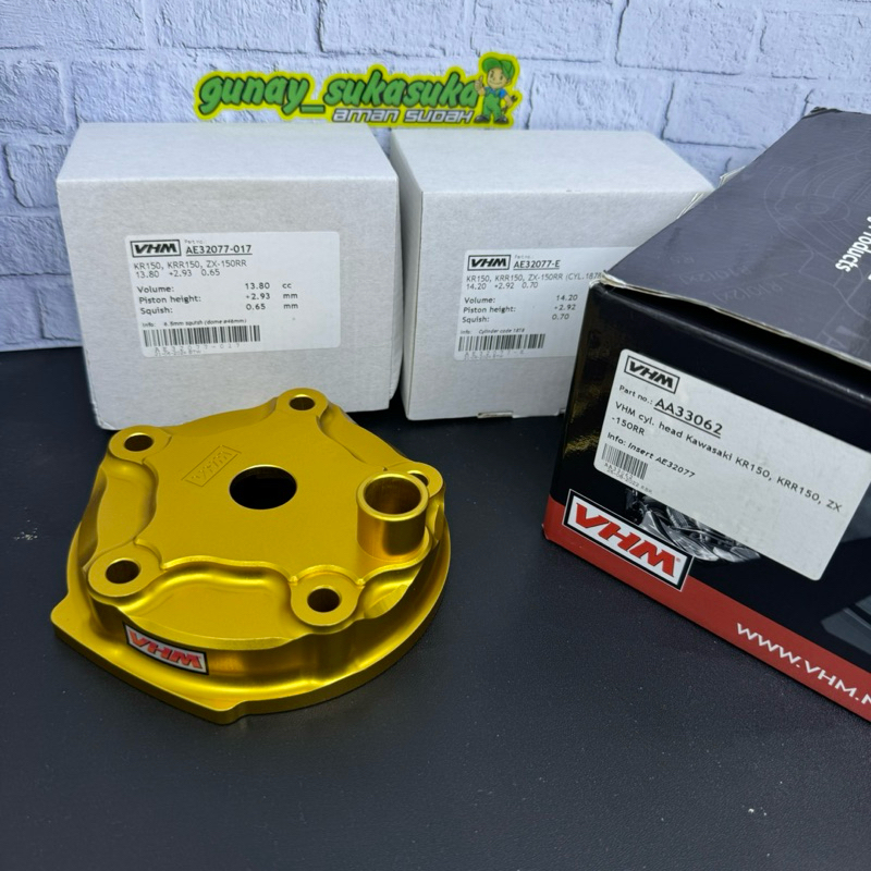 Jual Head Vhm Kawasaki Ninja R SS RR ZX NEW RR Original Made In ...