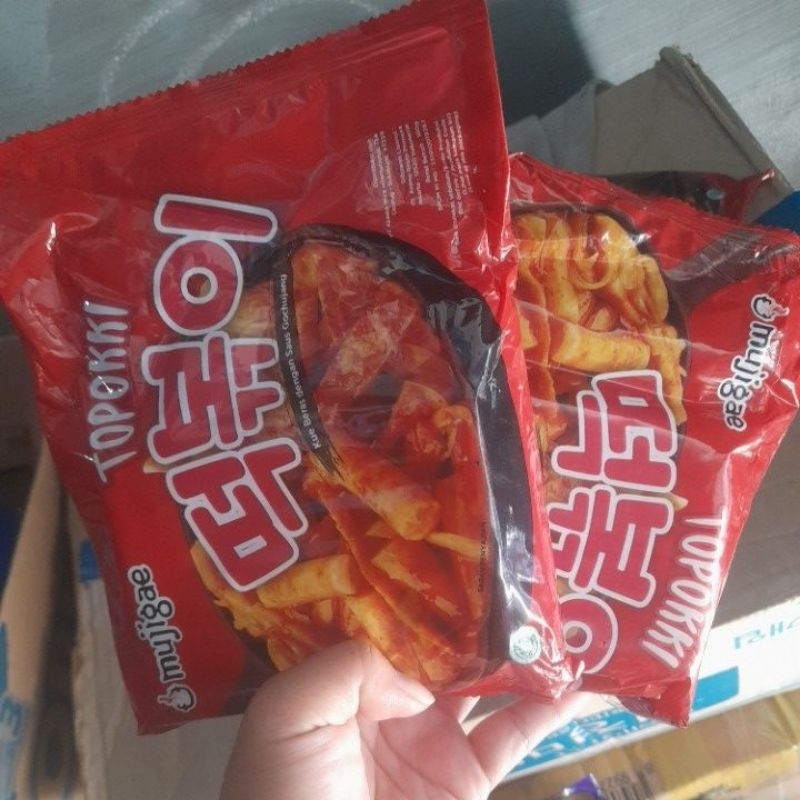 Jual toppoki mujigae 180gr | Shopee Indonesia