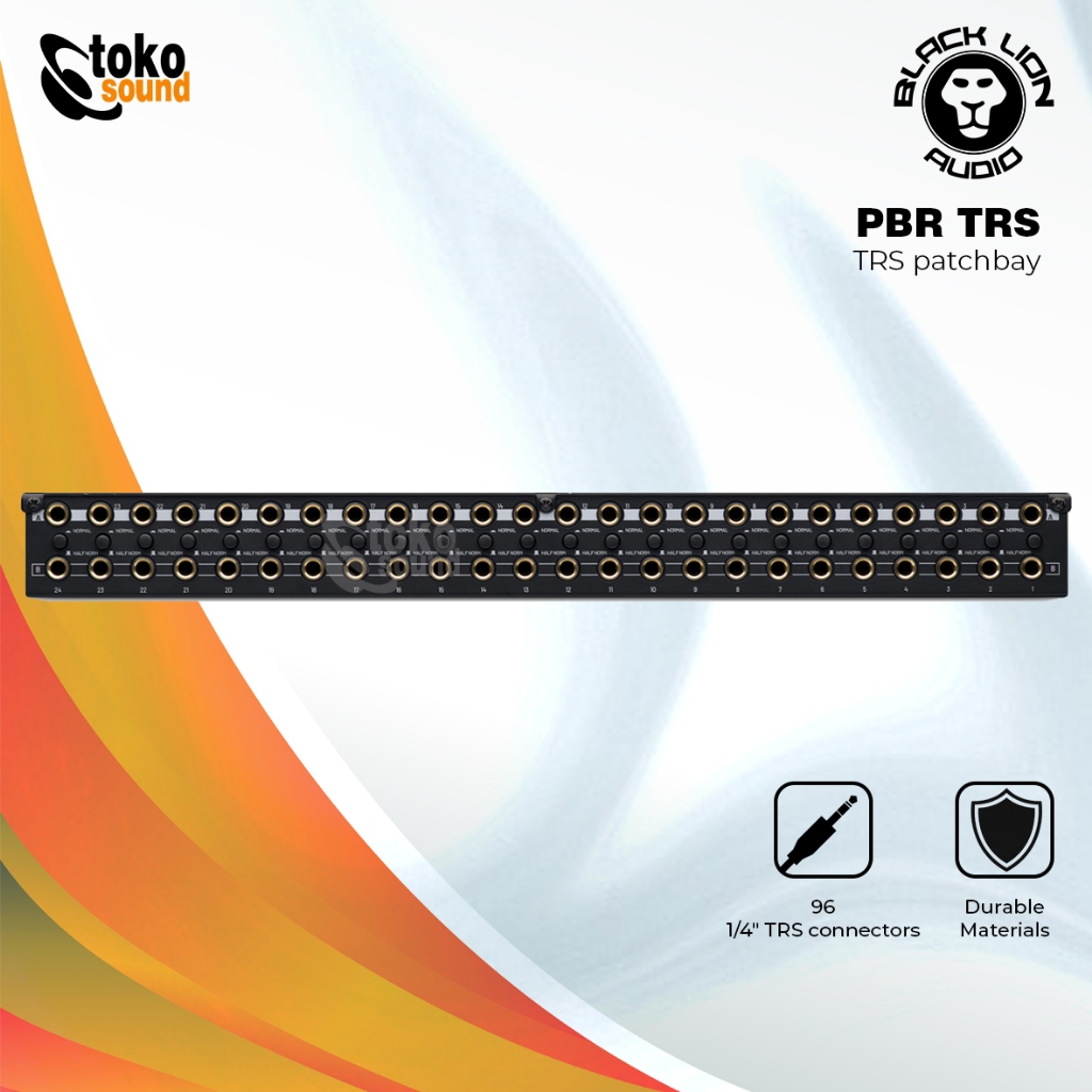 Jual Black Lion Audio PBR TRS 48 Point Patchbay | Shopee Indonesia