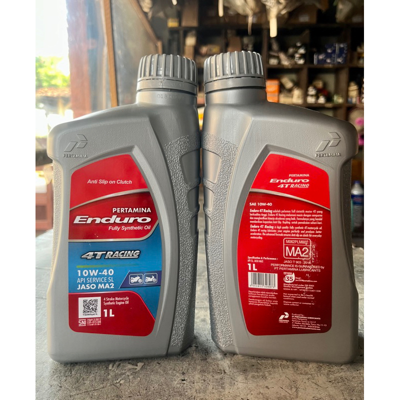 Jual Oli Enduro Racing 1L 10w-40, 100% ORIGINAL Pertamina | Shopee ...