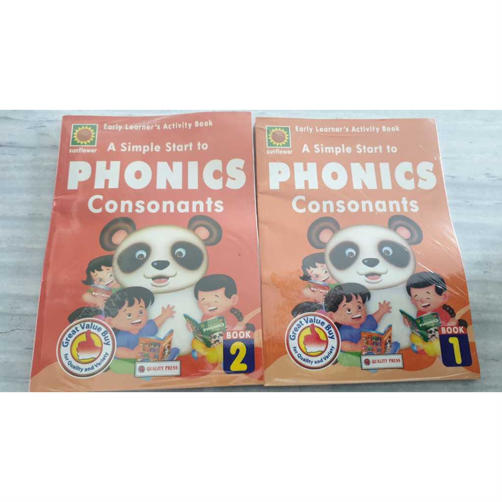 Jual EARLY LEARNER'S ACTIVITY BOOK A SIMPLE START TO PHONICS CONSONANTS ...
