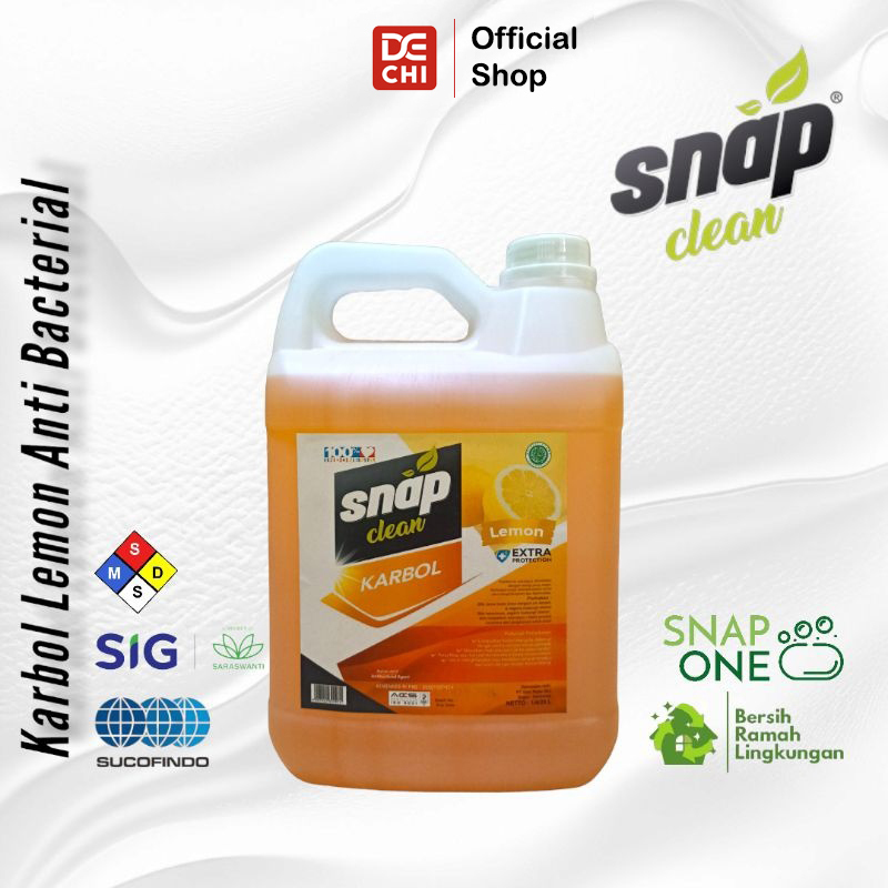Jual Snap Clean Karbol aroma Lemon dengan Extra Protection | Shopee ...