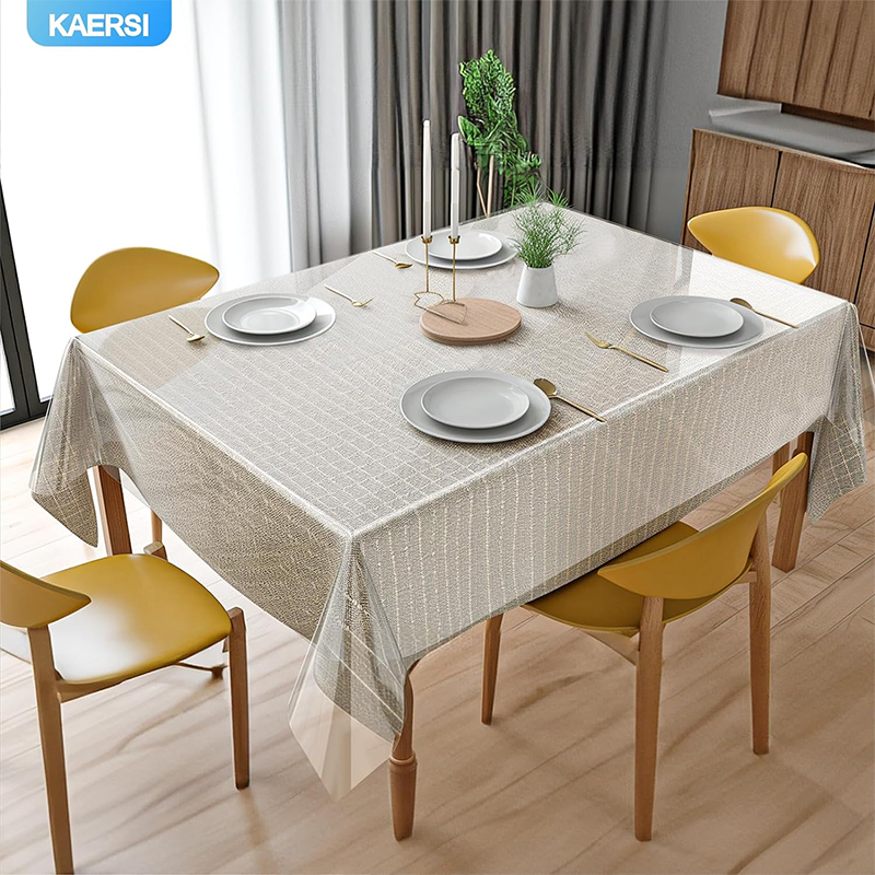 Jual Taplak meja Plastik mika PVC Taplak Meja Bening Taplak Meja ...