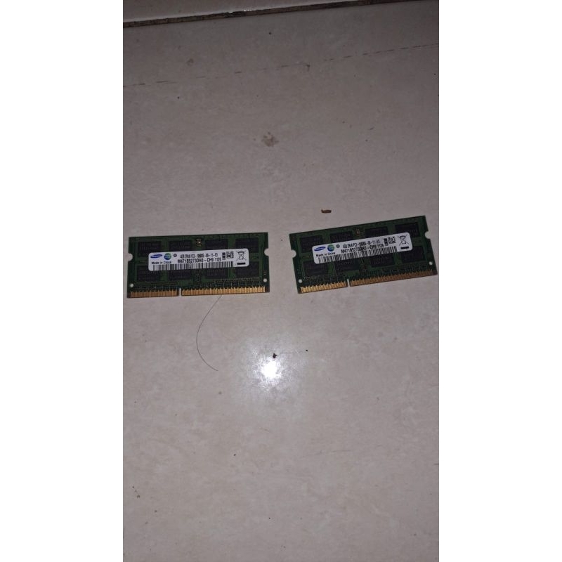 Jual Ram Laptop DDR3 4gb+4gb merk Samsung | Shopee Indonesia